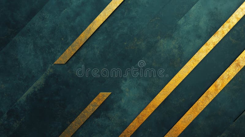 Luxurious Wall Design with Intersecting Gold Molding on Textured ...