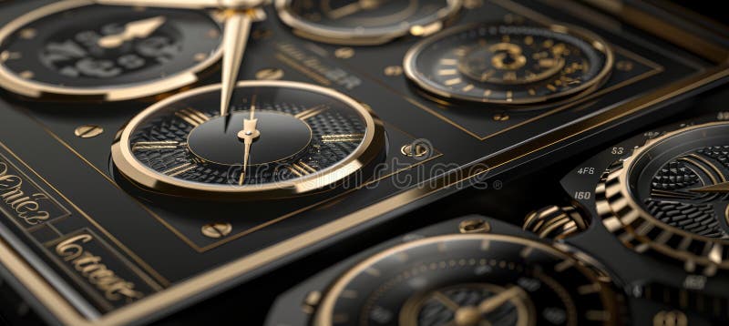 Luxurious Watch Customization App Progress Bar with Metallic and Gem ...