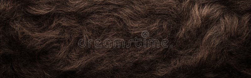 Luxurious Wool Felt Material Features a Deep Dark Brown Background with ...