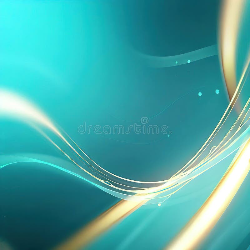 Luxury Abstract Cyan and Gold Background with Glitter Light Effect ...