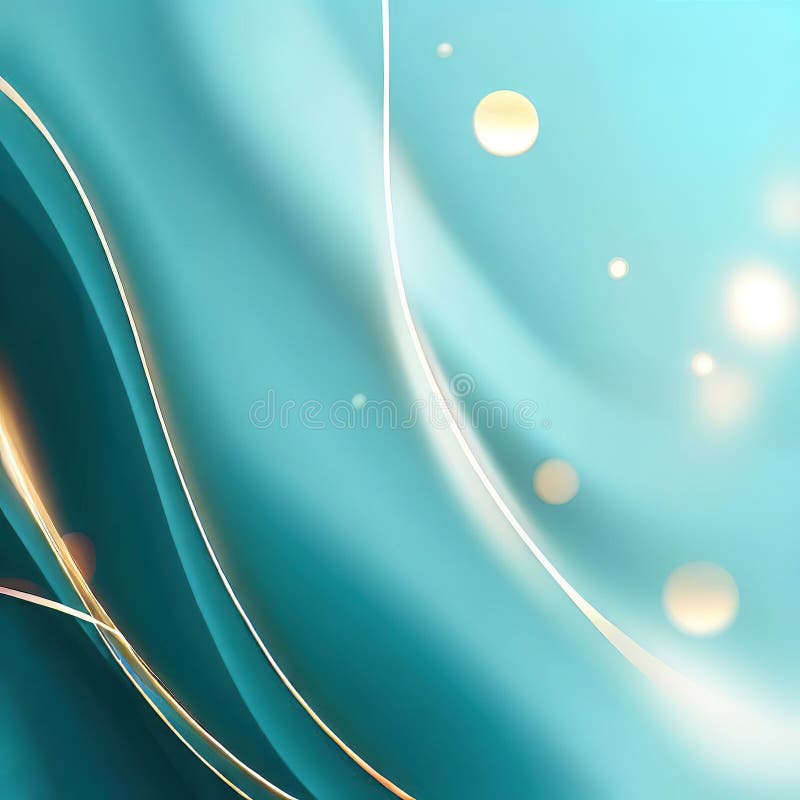 Luxury Abstract Cyan and Gold Background with Glitter Light Effect ...