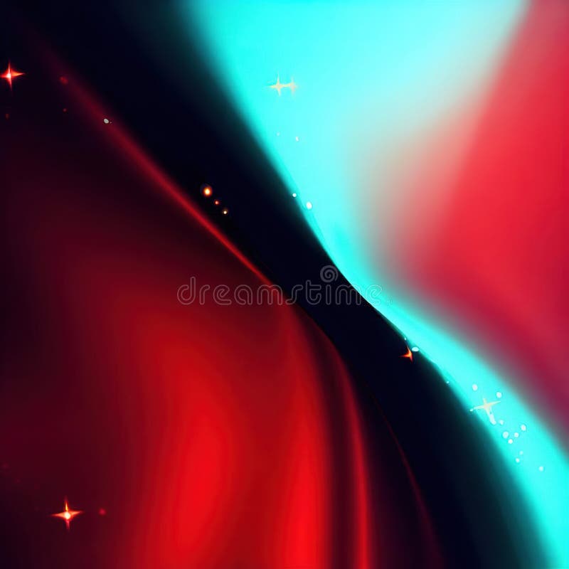 Luxury Abstract Cyan and Red Background with Glitter Light Effect ...