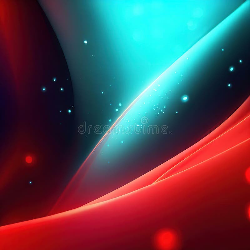 Luxury Abstract Cyan and Red Background with Glitter Light Effect ...