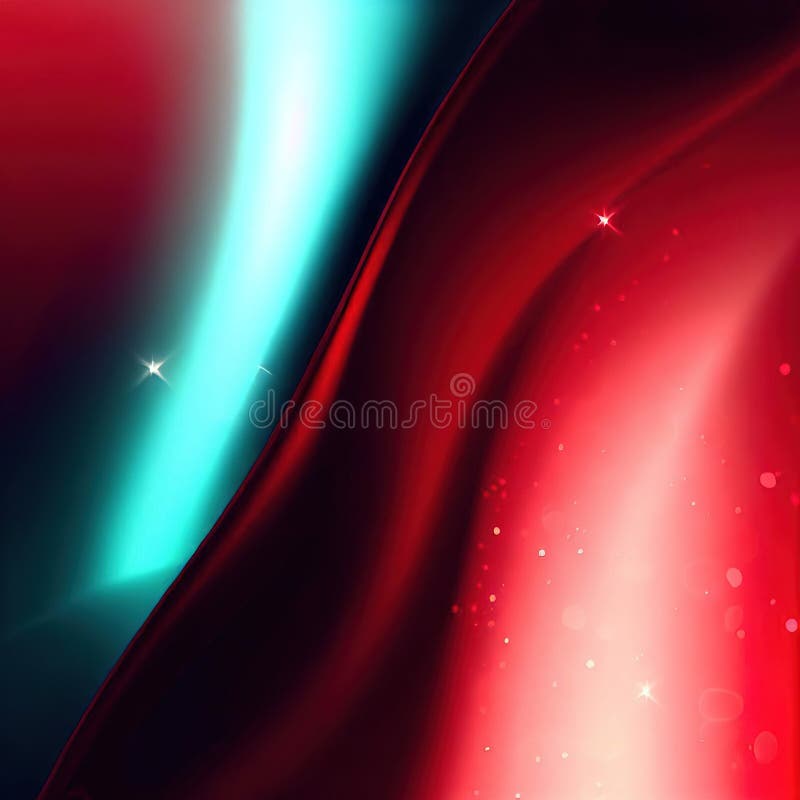 Luxury Abstract Cyan and Red Background with Glitter Light Effect ...