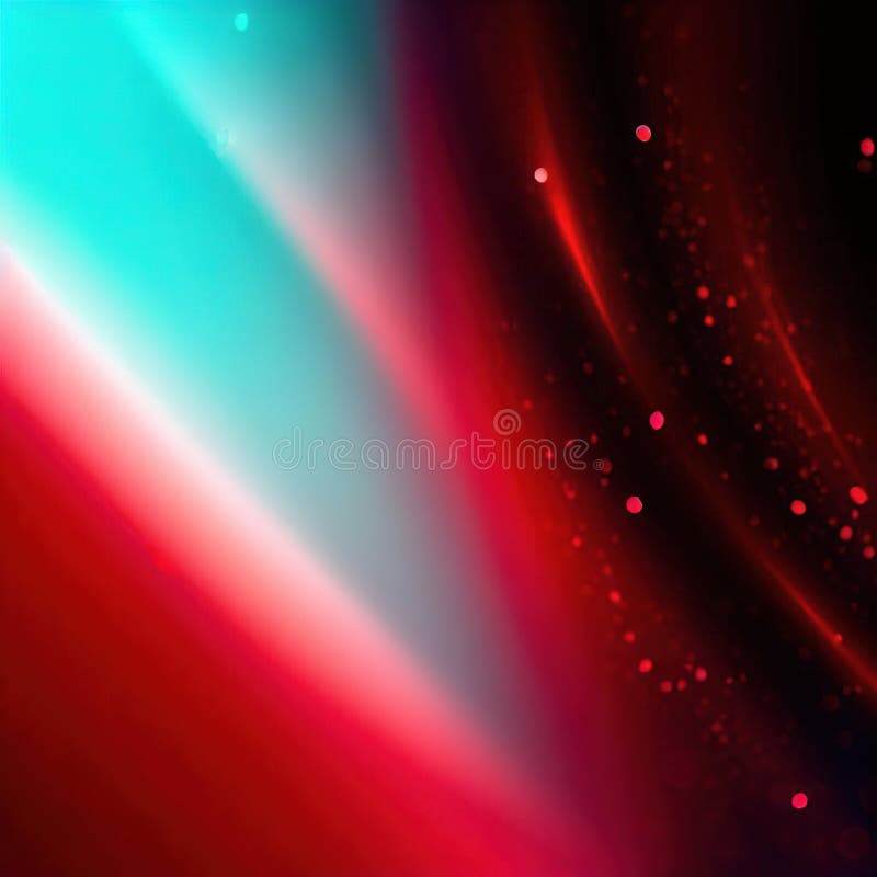 Luxury Abstract Cyan and Red Background with Glitter Light Effect ...