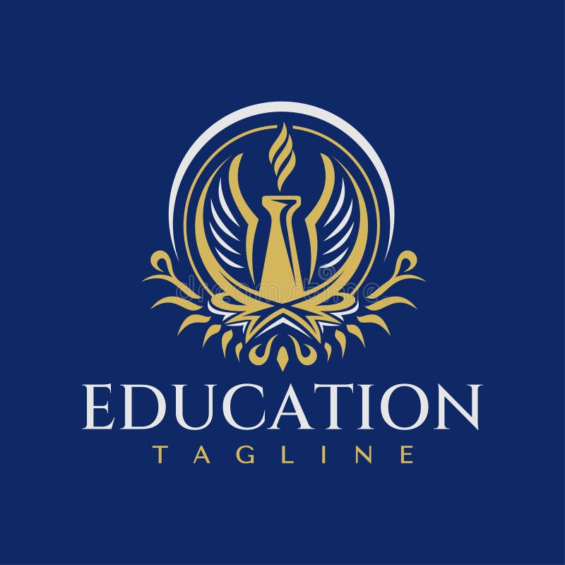 Luxury Abstract Education Book Logo Design. Elegance Study Book Logo ...