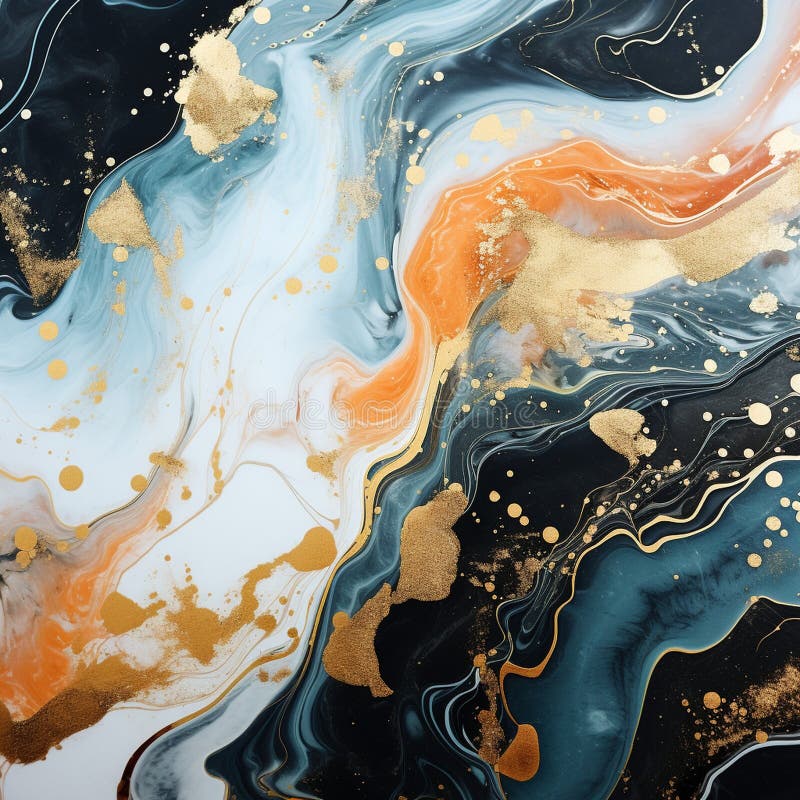 Luxury Abstract Marble Texture Background, Creative Multicolored ...