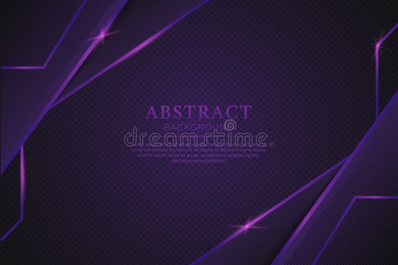 Luxury Abstract Purple Background with Shiny Purple Line Stock Vector ...