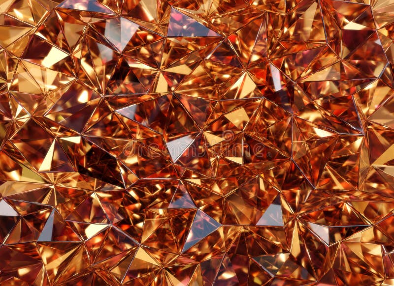 Luxury Abstract Realistic Gold Crystal Texture Reflection Close Up ...