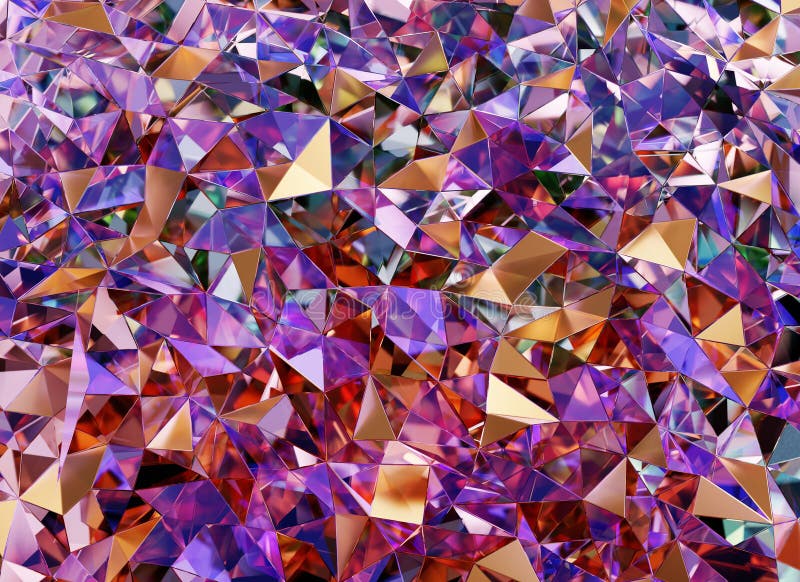 Luxury Abstract Realistic Purple Crystal Texture Reflection Close Up ...