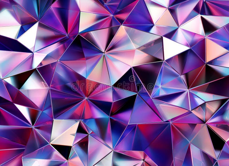 Luxury Abstract Realistic Purple Crystal Texture Reflection Close Up ...