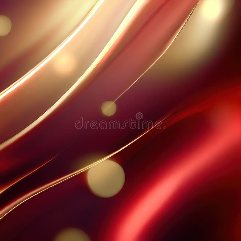 Luxury Abstract Red and Golden Background with Glitter Light Effect ...