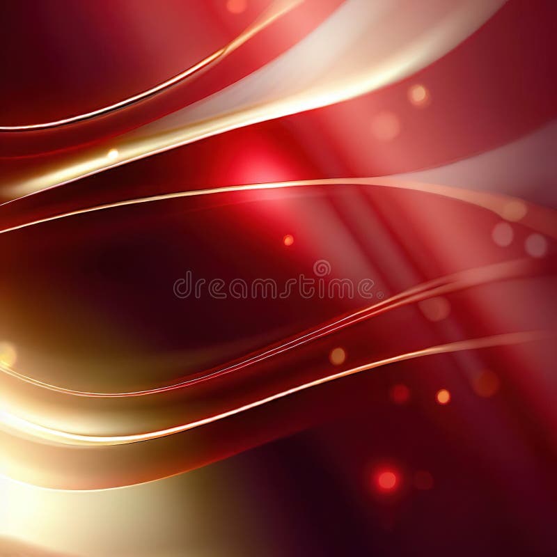 Luxury Abstract Red and Golden Background with Glitter Light Effect ...