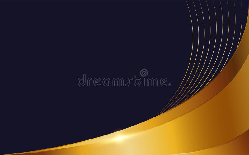 Luxury Abstract Shape Gold Vector Background Stock Vector ...