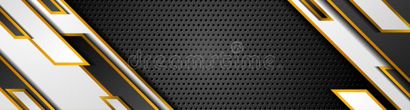 Luxury Abstract Tech Geometric Background Stock Vector - Illustration ...