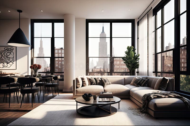 Luxury Apartment with Floor-to-ceiling Windows and Modern Finishes ... Luxury Apartment with Floor-to-ceiling Windows and Modern Finishes ...