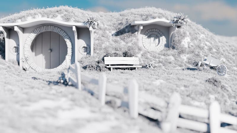 House Construction 4K 3d Rendering Stock Video - Video of renovation ...