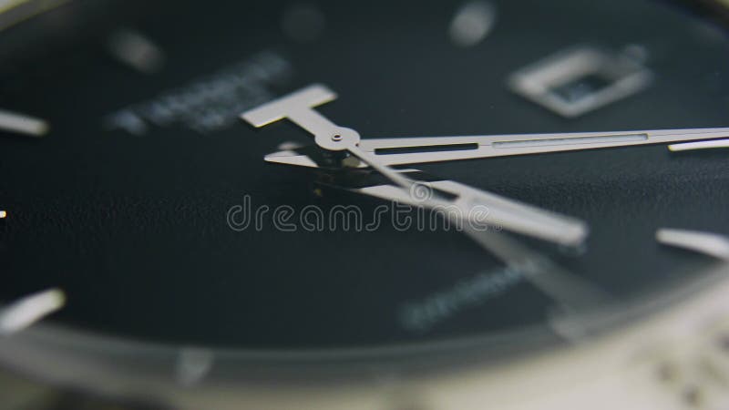 Luxury Automatic Watch with Ticking Hands Stock Footage - Video of ...