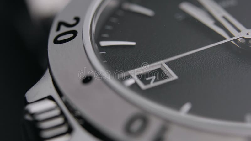 Luxury Automatic Watch with Ticking Hands Stock Video - Video of inside ...