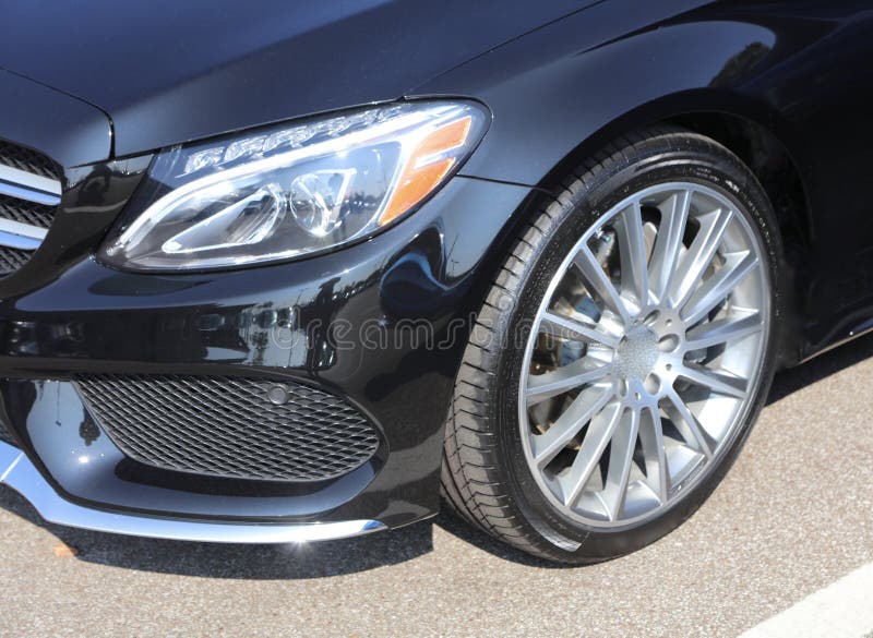 Luxury Automobile Front Quarter Editorial Photography - Image of classy ...