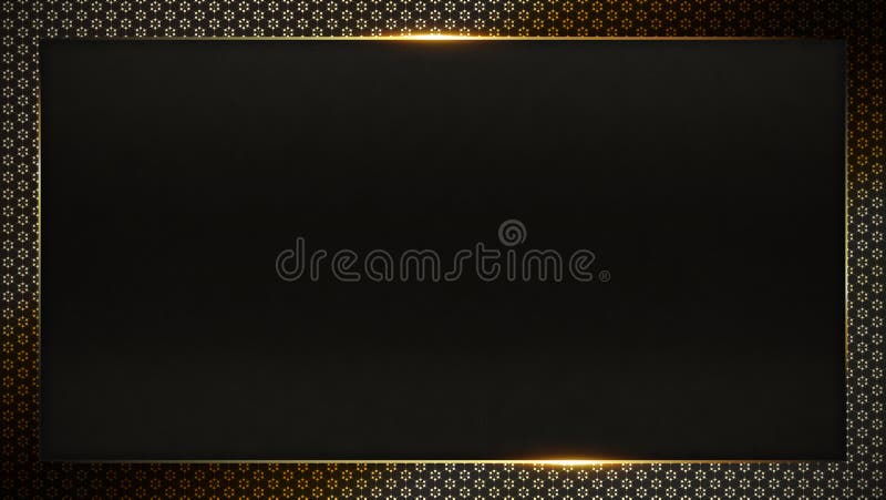 Luxury Background Presentation Frame Slide Layout Template Illustration ...