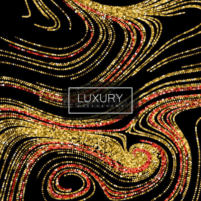Luxury Background with Shiny Ruby Glitters Stock Vector - Illustration ...