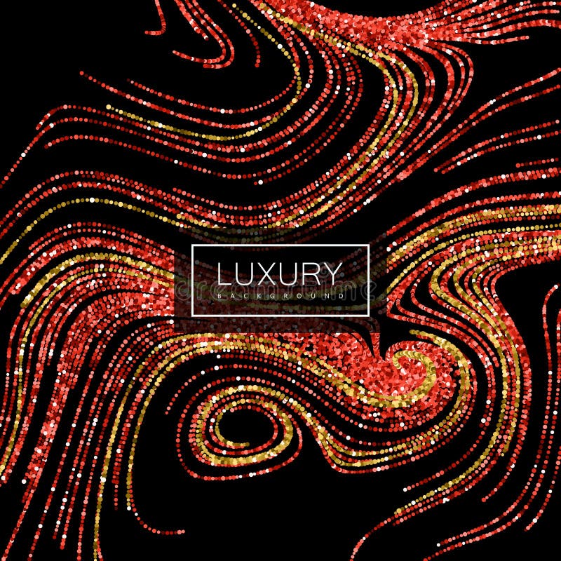 Luxury Background with Shiny Ruby Glitters Stock Vector - Illustration ...