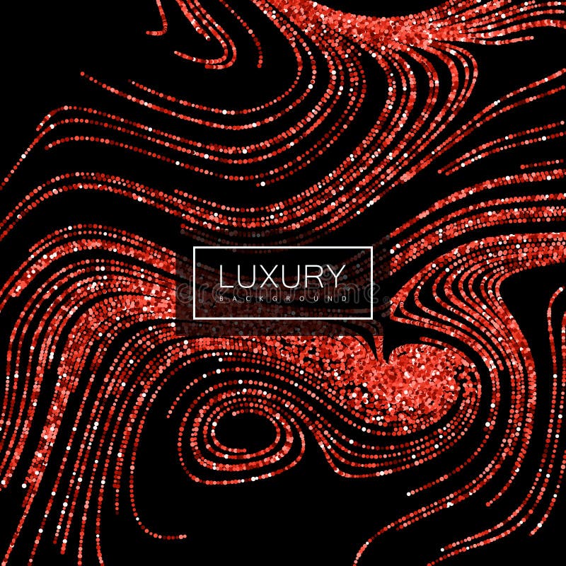 Luxury Background with Shiny Ruby Glitters Stock Vector - Illustration ...