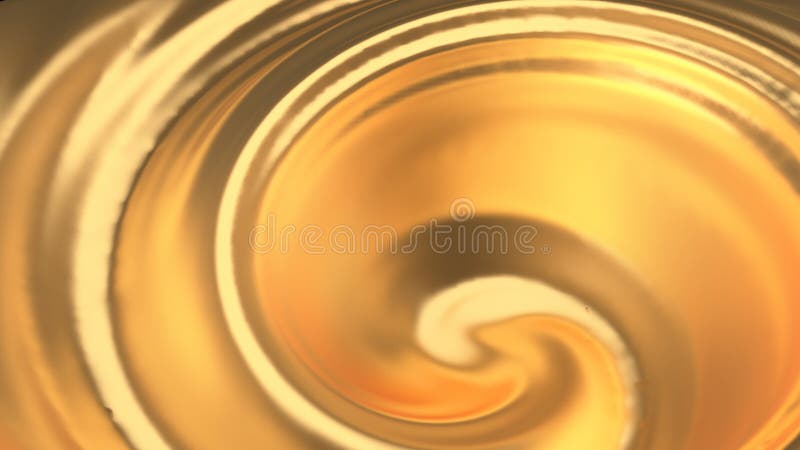 Luxury Beautiful Splash of Gold Flow. 3d Illustration, 3d Rendering ...