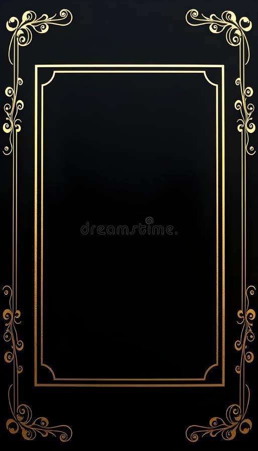 Black Gold Gala Invitation Stock Illustrations – 416 Black Gold Gala ...