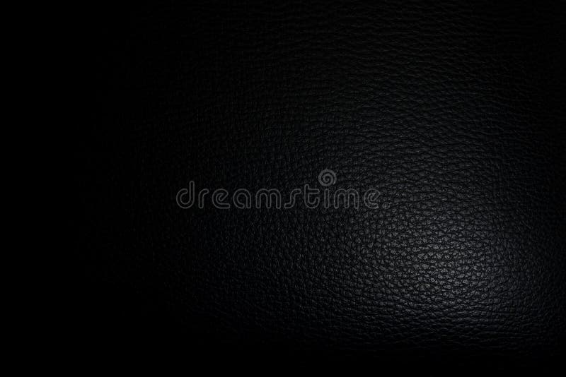 Luxury Black Leather with Light at the Corner Texture Background Stock ...