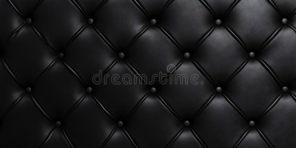 Luxury Black Leather Texture Diamond Pattern Background Stock ...