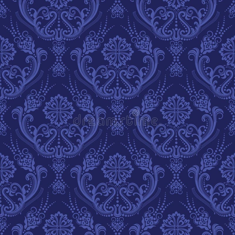 Royal Blue Wallpaper Patterns