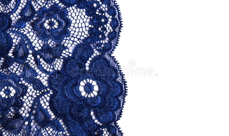 Luxury Blue Lace Texture Abstract Background on White Stock Photo ...