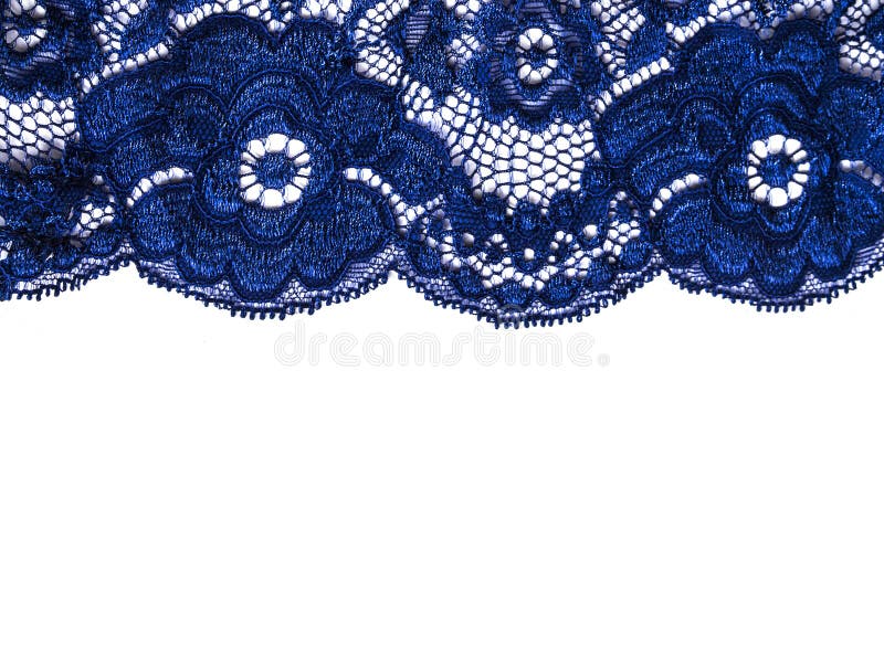 Luxury Blue Lace Texture Abstract Background on White Stock Image ...
