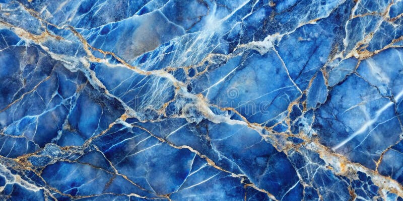 Luxury Blue Stone Pattern with Indigo Marble and Soft Mineral Veins ...