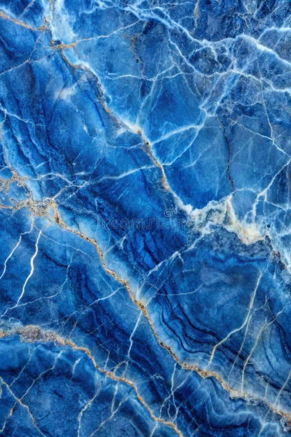 Luxury Blue Stone Pattern with Indigo Marble and Soft Mineral Veins ...