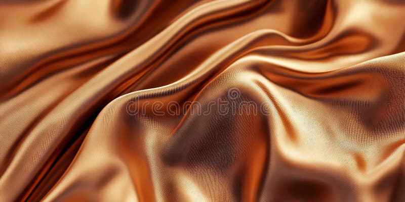 Luxury Bronze Satin Fabric Texture: High-Resolution Background Image ...