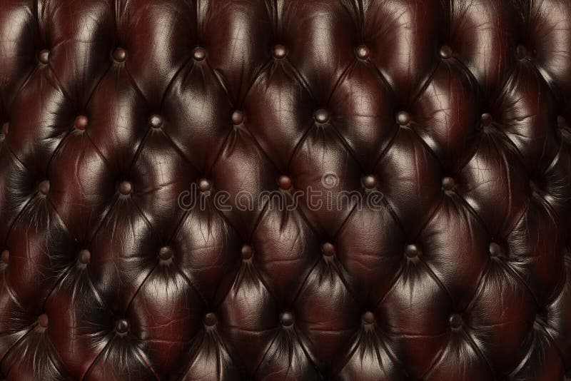 Luxury Brown Leather Sofa Background Texture Stock Photo - Image of ...