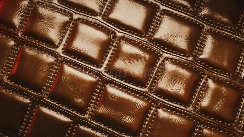 Luxury Brown Leather Texture, Quilted Pattern High Quality Image Stock ...