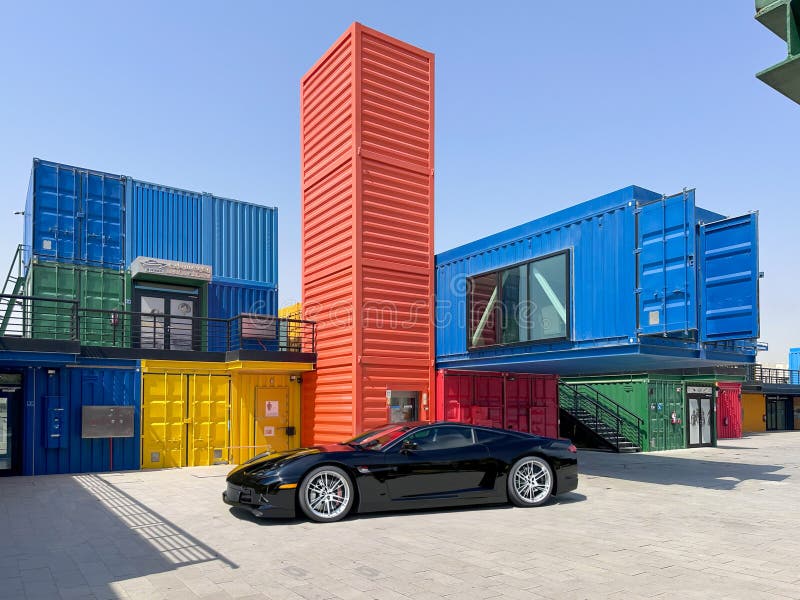 Luxury Car in Box Park Doha Qatar Editorial Stock Photo - Image of ...