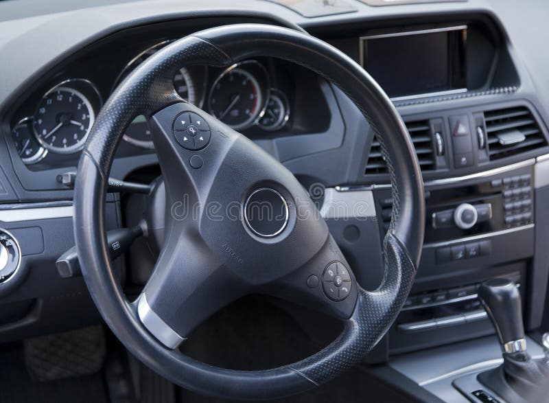 Luxury Car, Interior View stock photo. Image of rest - 222946576