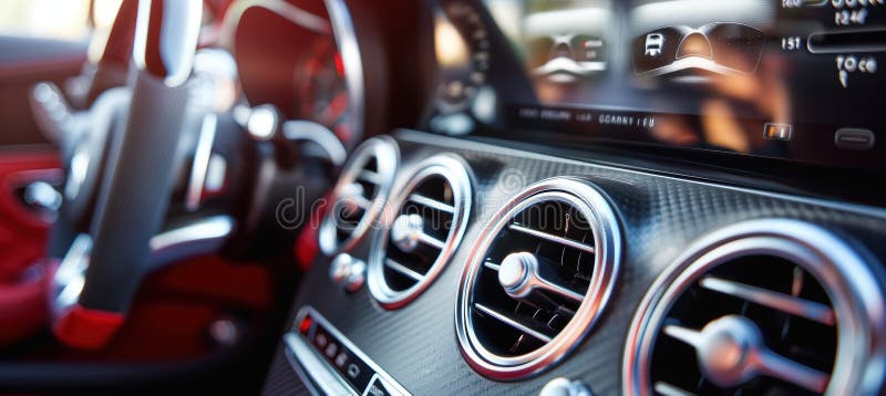 Luxury Car Interiors: Unique Air Conditioning Systems Showcasing ...