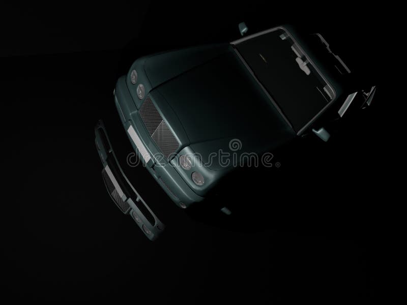 Luxury Car at Night stock image. Image of expensive, colour - 10091007