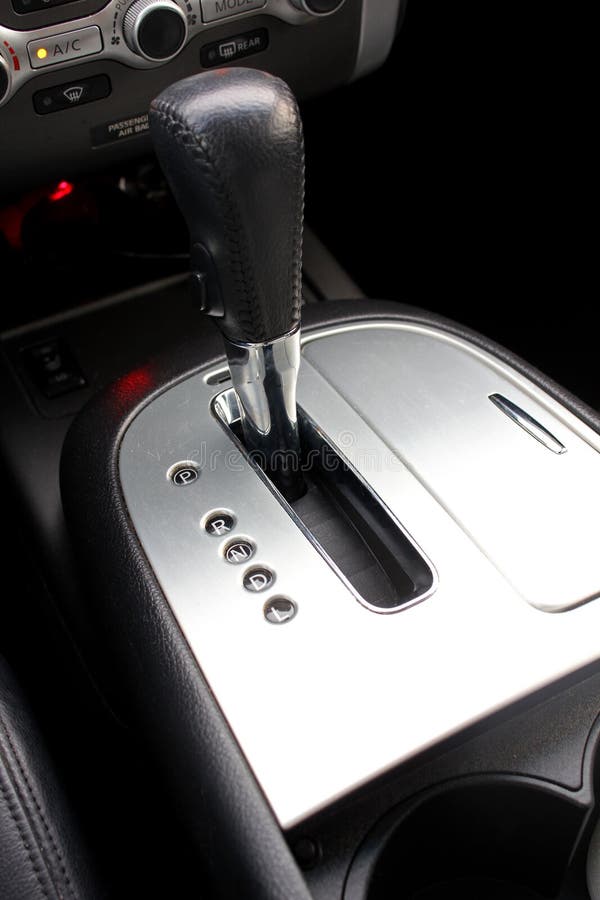 Luxury car shifter stock image. Image of modern, knob - 59108937