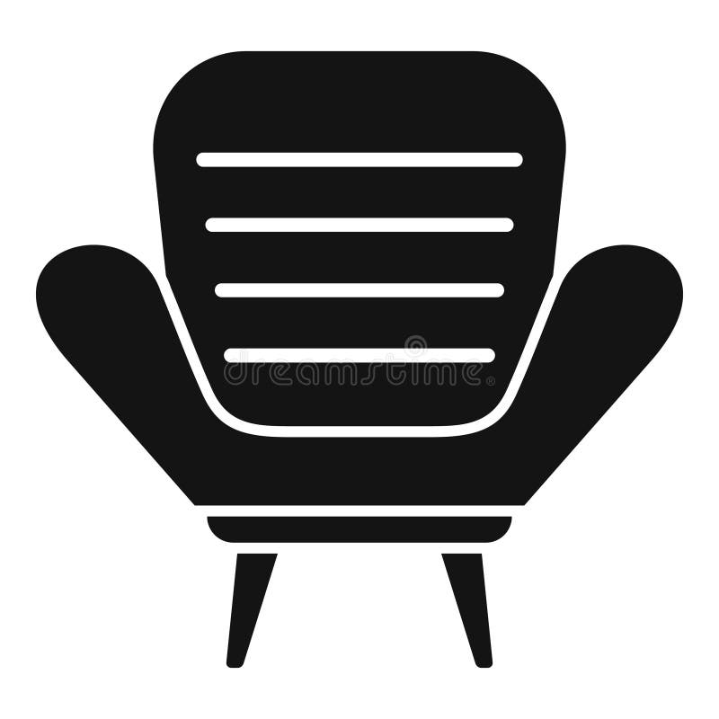 Luxury Chair Icon Simple Vector. Interior Room Stock Vector ...