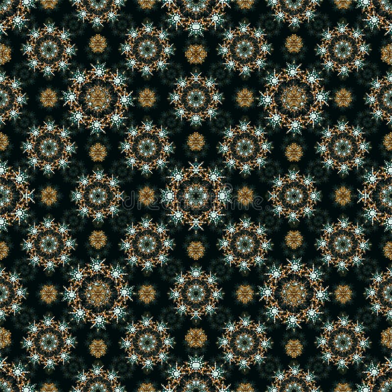 Luxury Check Ornate Seamless Pattern Stock Illustration - Illustration ...