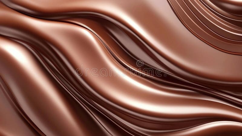 Luxury Chocolate Texture with Flowing Lines and Subtle Metallic Effects ...