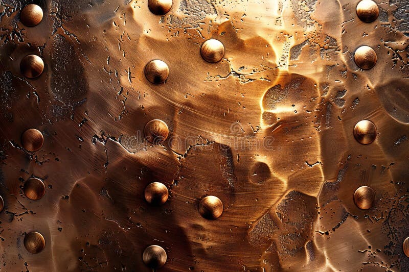 Luxury Copper Metal Background with Smooth Texture and Light Reflection ...