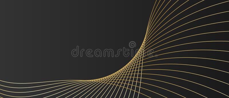 Luxury Creative Gold Dynamic Diagonal Line Pattern Stock Illustration ...